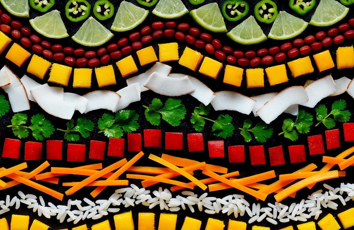 Caribbean Rice Salad - Karen Thomas Photography